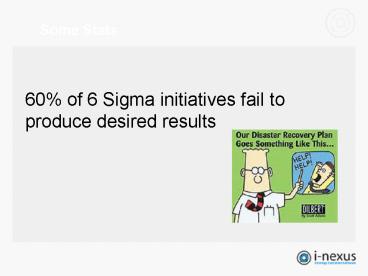 Six sigma success - overcoming the common causes of failure ...