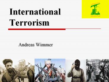 International Terrorism presentation | free to download
