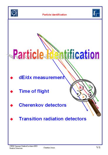 PPT – CERN Summer Student Lectures 2003 PowerPoint presentation | free ...
