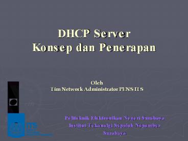 Politeknik Elektronikan Negeri Surabaya presentation | free to download