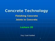 PPT – Concrete Technology PowerPoint presentation | free to view - id ...
