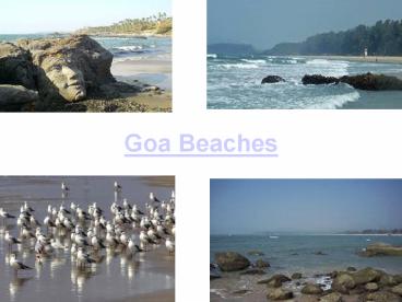 PPT – Beaches of Goa PowerPoint presentation | free to download - id ...