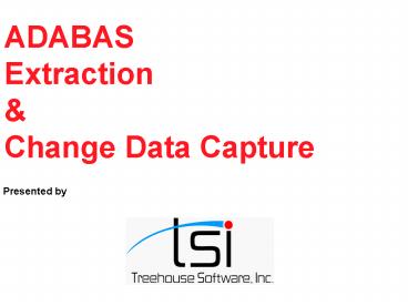 ADABAS presentation | free to view