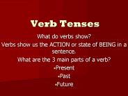 PPT – Verb Tenses PowerPoint presentation | free to download - id ...