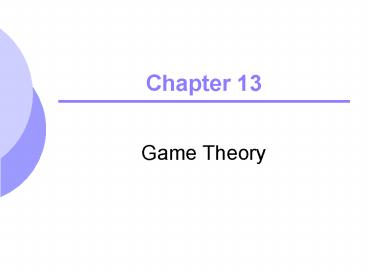 PPT – Game Theory PowerPoint presentation | free to download - id ...