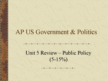 PPT – AP US Government PowerPoint presentation | free to download - id ...
