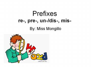 Prefixes (1) presentation | free to download