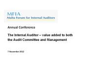 PPT – Internal Audit PowerPoint presentation | free to download - id ...