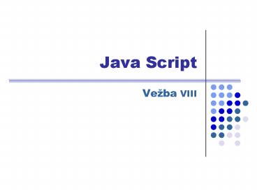 PPT – Java Script PowerPoint presentation | free to download - id ...