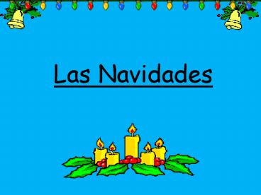 Las Navidades presentation | free to download
