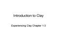 PPT – Introduction To Clay PowerPoint presentation | free to view - id ...