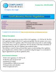 PPT – Good Laboratory Practices (GLPs) PowerPoint presentation | free ...
