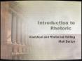 PPT – Rhetoric PowerPoint presentation | free to view - id: 253886-NDkyM