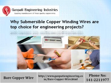 Bare Copper Wire (1) presentation | free to download