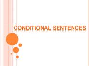 PPT – Conditional Sentences PowerPoint presentation | free to view - id ...