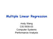 PPT – Simple Linear Regression PowerPoint presentation | free to ...