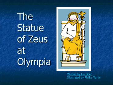 PPT – Statue of Zeus at Olympia (7 wonders of the ancient world) - Free ...