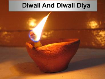 Diwali Diya presentation | free to view