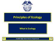PPT – Ecology PowerPoint presentation | free to view - id: 1f22c6-MTgzN