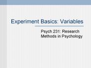 PPT – Independent and Dependant Variables PowerPoint presentation ...