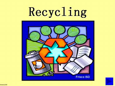 Recycling presentation | free to view