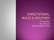 PPT – Classroom Rules PowerPoint presentation | free to view - id ...