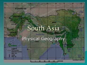 PPT – South Asia PowerPoint presentation | free to download - id ...