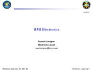 PPT – HMI PowerPoint presentation | free to download - id: 90d474-MTEyN