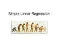 PPT – Simple Linear Regression PowerPoint presentation | free to ...