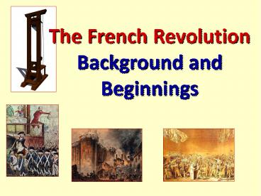 PPT – class IX FRENCH REVOLUTION PowerPoint presentation | free to ...