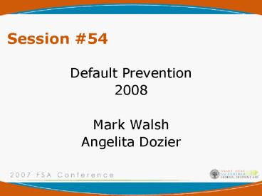 PPT – Default Prevention PowerPoint presentation | free to view - id ...