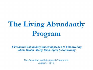 PPT – wfusm_onscreen_template.ppt PowerPoint presentation | free to ...