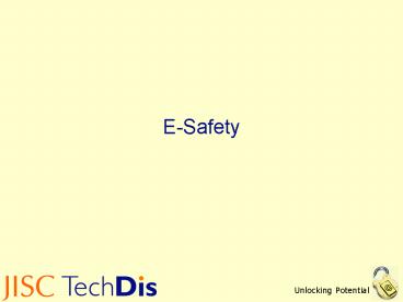 E-Safety presentation | free to download