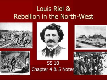 Louis Riel presentation | free to view
