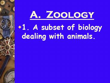 A. Zoology presentation | free to download