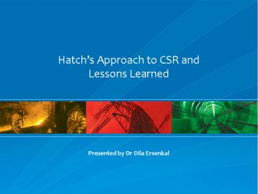 PPT – Hatch PowerPoint presentation | free to download - id: 699d5c-NmY5N