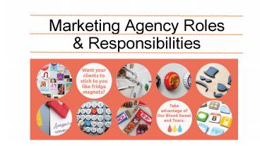 Marketing Agency Roles & Responsibilities presentation | free to download
