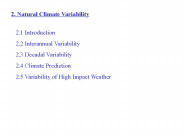 PPT – Lecture 5: The El Nino Southern Oscillation (ENSO) PowerPoint ...