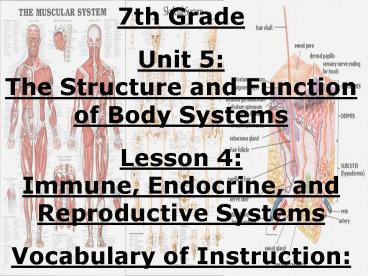 7th Grade presentation | free to view