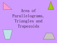 PPT – Area of Trapezoids PowerPoint presentation | free to view - id ...