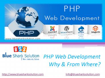 PPT – PHP web development - Why and from where? PowerPoint presentation ...