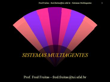 SISTEMAS MULTIAGENTES presentation | free to download