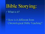 PPT – The Bible PowerPoint presentation | free to view - id: 30835-NDZhO
