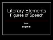 PPT – Figures of Speech PowerPoint presentation | free to download - id ...