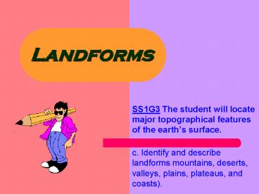 PPT – Landforms PowerPoint presentation | free to download - id: 6aea61 ...