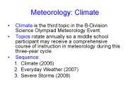 PPT – CLIMATE PowerPoint presentation | free to download - id: 75fdd9-MTJhZ