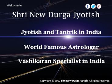 PPT – Best Jyotish and Tantrik in India PowerPoint presentation | free to download - id: 6af486 ...