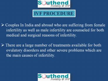 IVF Procedure, IVF, IVF Treatment, presentation | free to download
