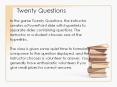 PPT – Twenty Questions PowerPoint presentation | free to download - id ...
