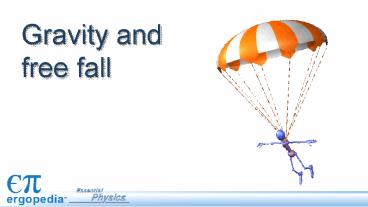 Gravity and free fall presentation | free to download